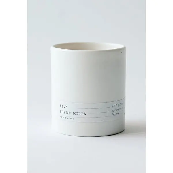 AERANGIS No. 7 Seven Miles Scented Candle - White