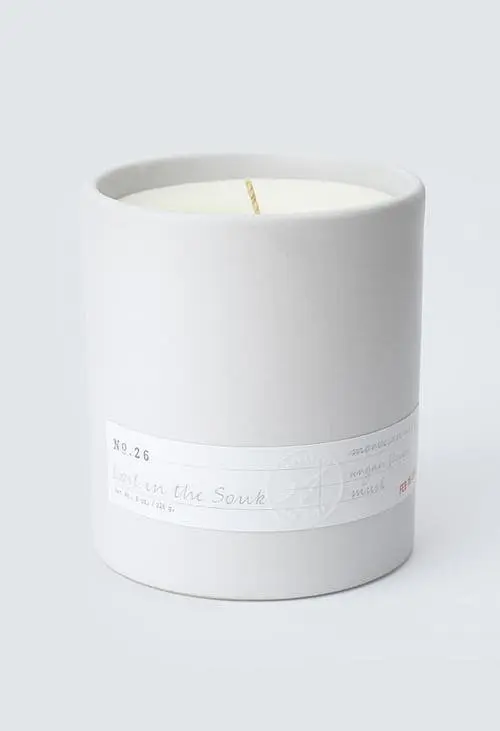 AERANGIS No. 26 In The Souk Scented Candle - White