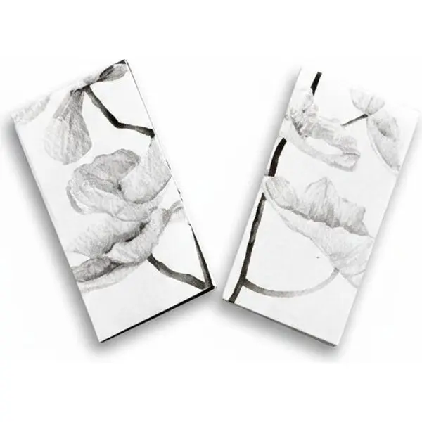 AERANGIS Collectible Hand-illustrated Long Stem Matchbooks - White