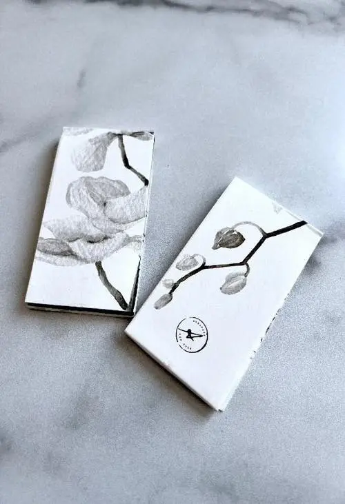 AERANGIS Collectible Hand-illustrated Long Stem Matchbooks