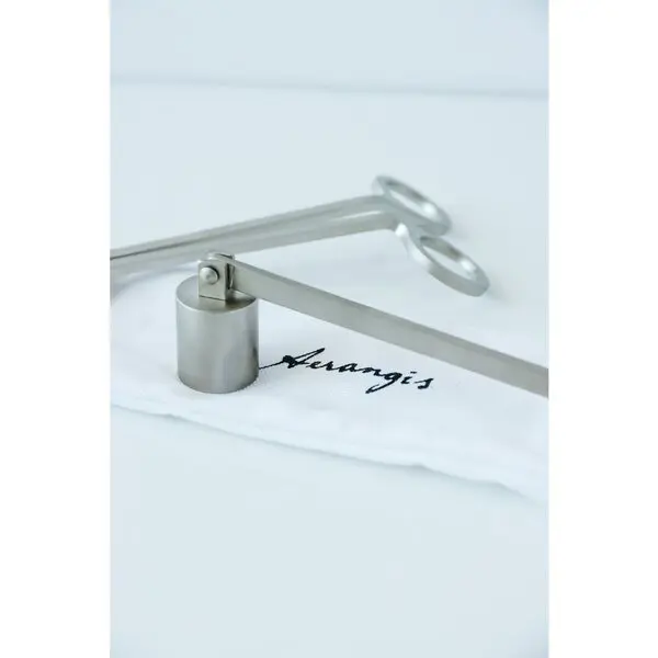 AERANGIS Signature Stainless Steel Candle Snuffer - Silver