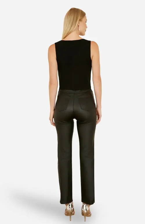 YUMI Sleeveless V-neck Sequin Waistcoat Top