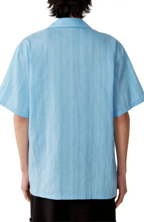 LANVIN Textured Shirt In Cotton And Silk
