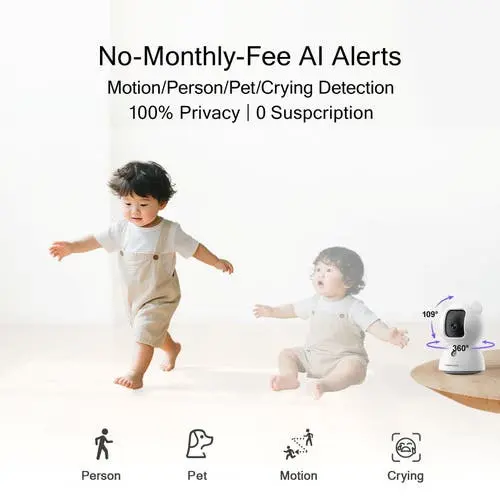 CINMOORE Indoor Wifi Camera