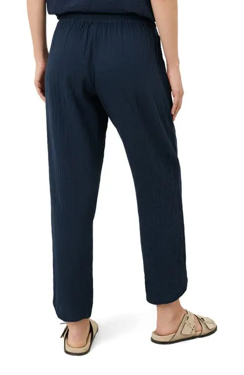 PACT Organic Cotton Coastal Double Gauze Tapered Pull-on Pant