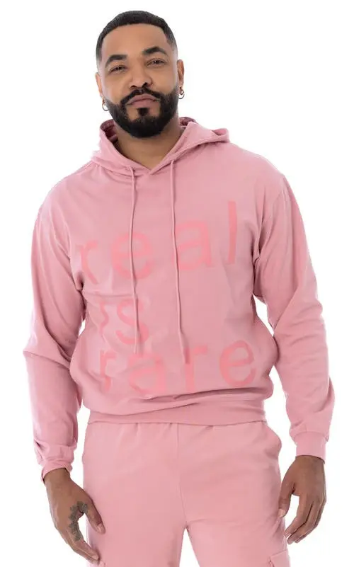 DAI MODA Real Is Rare Jersey Hoodie