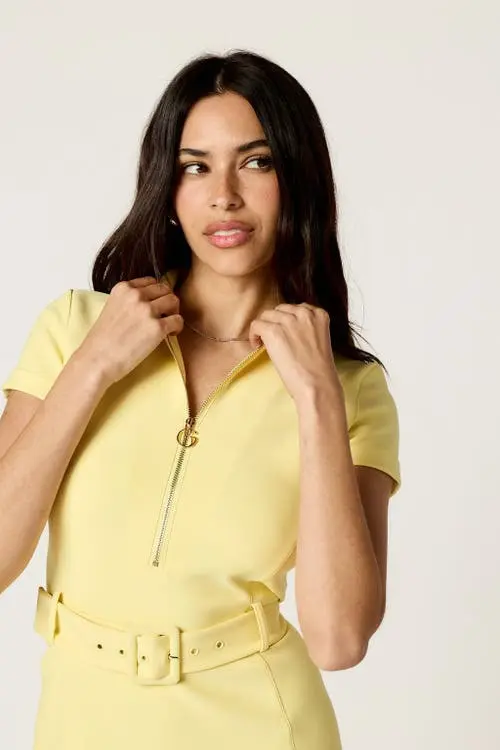 GOLDIE BYRD The Goldie Dress - Yellow