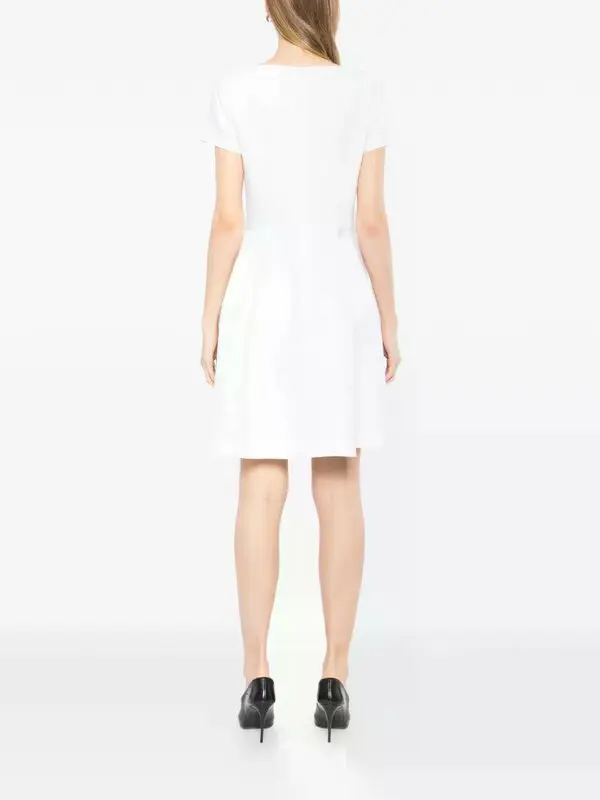 JNBY Boat-neck Mini Dress - White