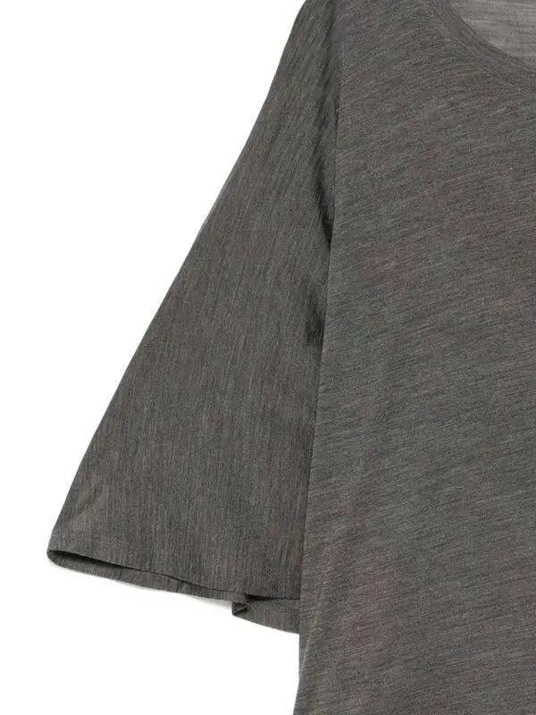 LESS Asymmetric Short Sleeve Top