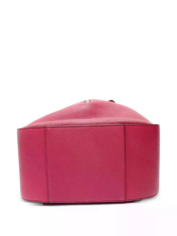 Loewe Large Hammock Leather Tote Bag - Pink