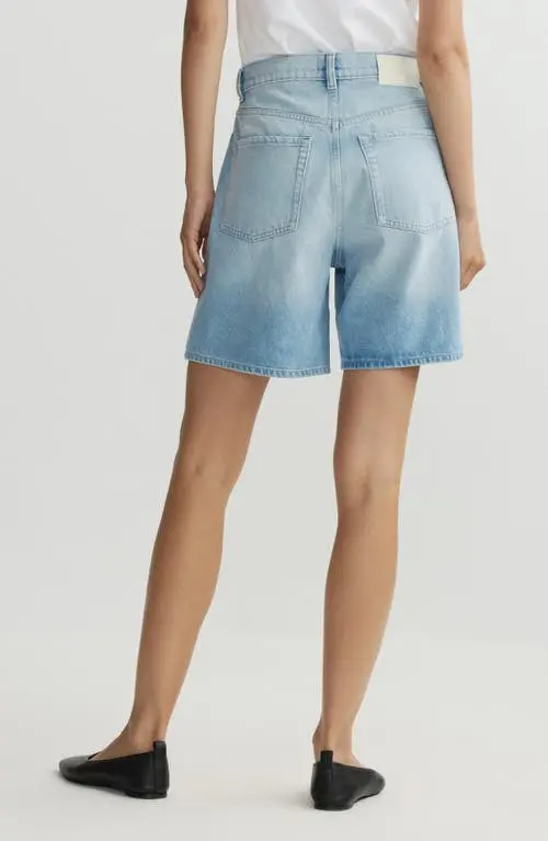 DL1961 Taylor High-waisted Relaxed Denim Shorts - Prairie
