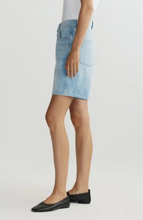 DL1961 Taylor High-waisted Relaxed Denim Shorts - Prairie