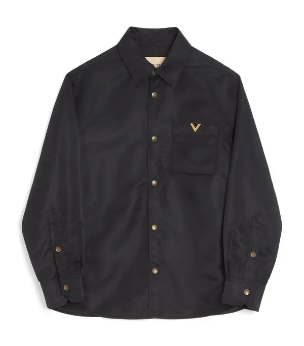 Valentino Garavani Technical Vgold Overshirt