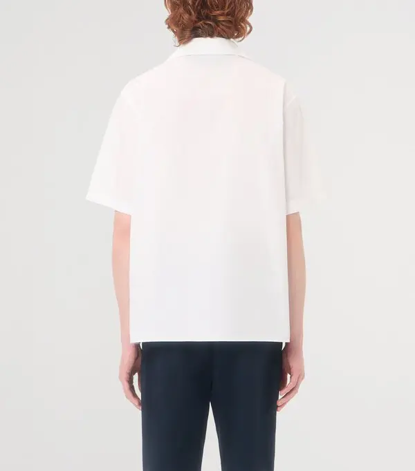 Valentino Garavani Cotton Vgold Shirt - White