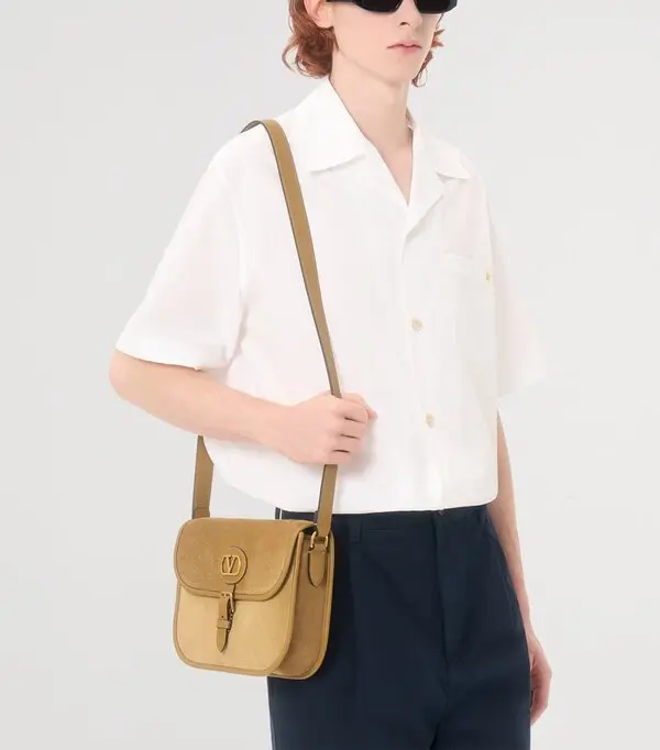 Valentino Garavani Cotton Vgold Shirt - White