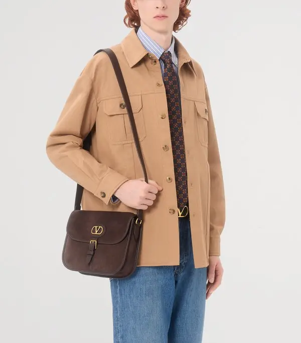 Valentino Garavani Cotton Twin-pocket Trucker Jacket - Beige