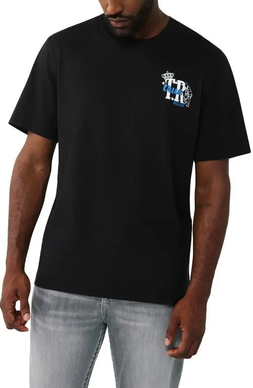 True Religion Sport Logo Graphic T-shirt - Jet Black