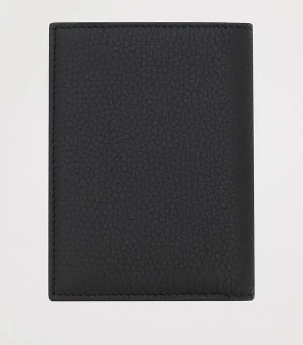 Saint Laurent Leather Cassandre Bifold Wallet