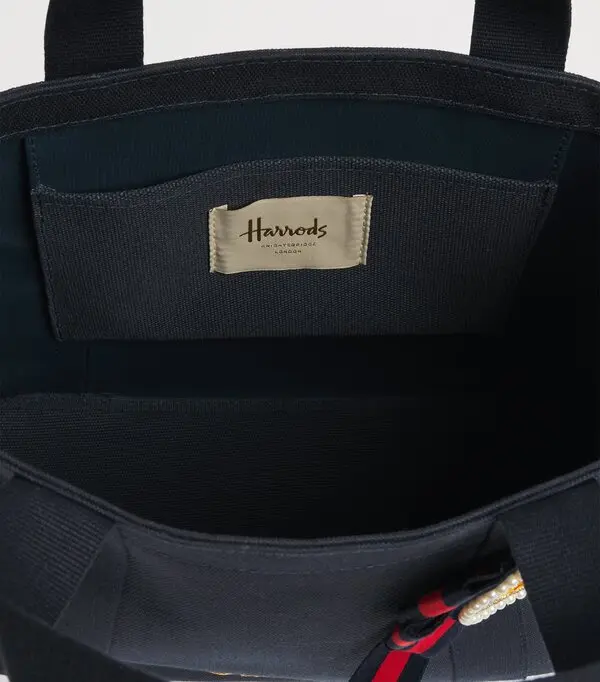 Harrods Small British Rosette Tote Bag