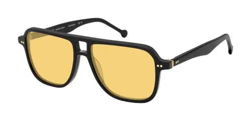COLORS IN OPTICS Redford Sunglasses - Black Amber