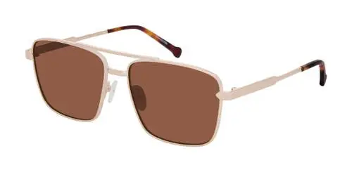 COLORS IN OPTICS Apollo Sunglasses - Gold
