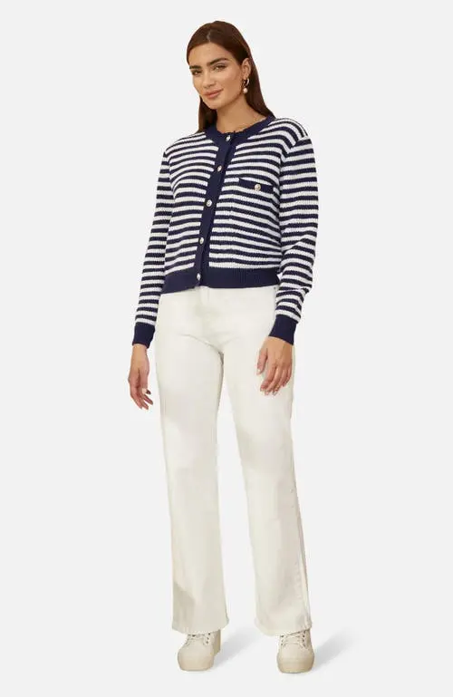 YUMI Long Sleeve Knit Relaxed Fit Cardigan