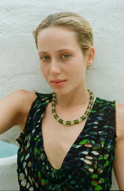 SCCOLLECTION Beaded Necklace - Green