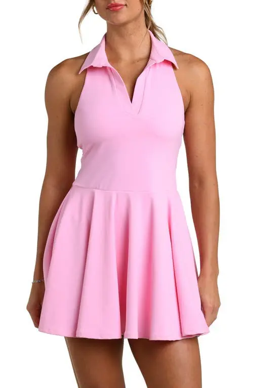 La Blanca Racerback Tennis Dress - Strawberry