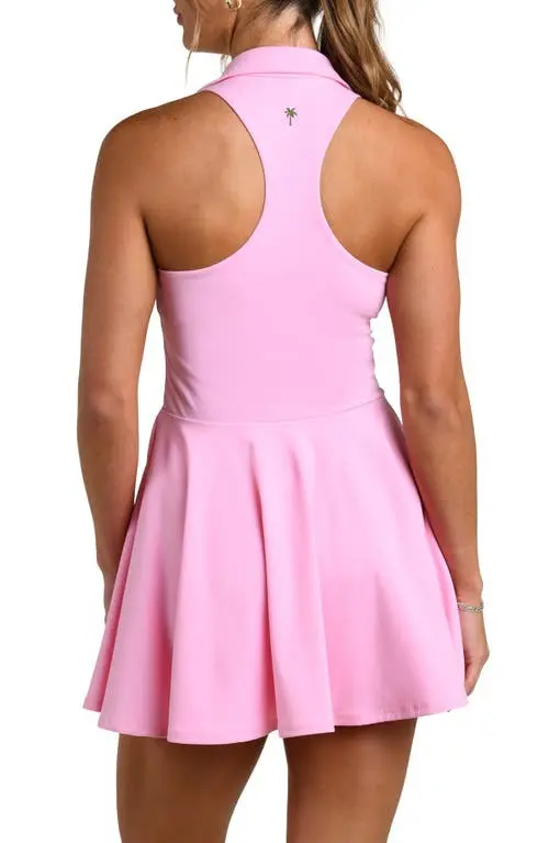 La Blanca Racerback Tennis Dress - Strawberry