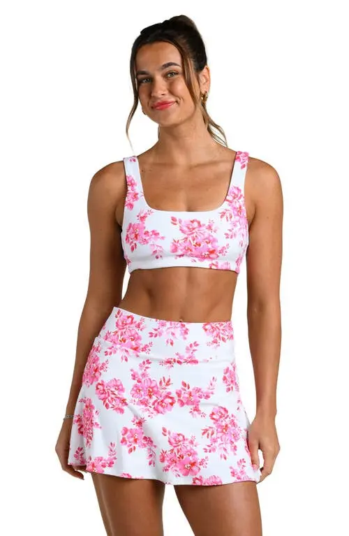 La Blanca Floral Active Skort - White