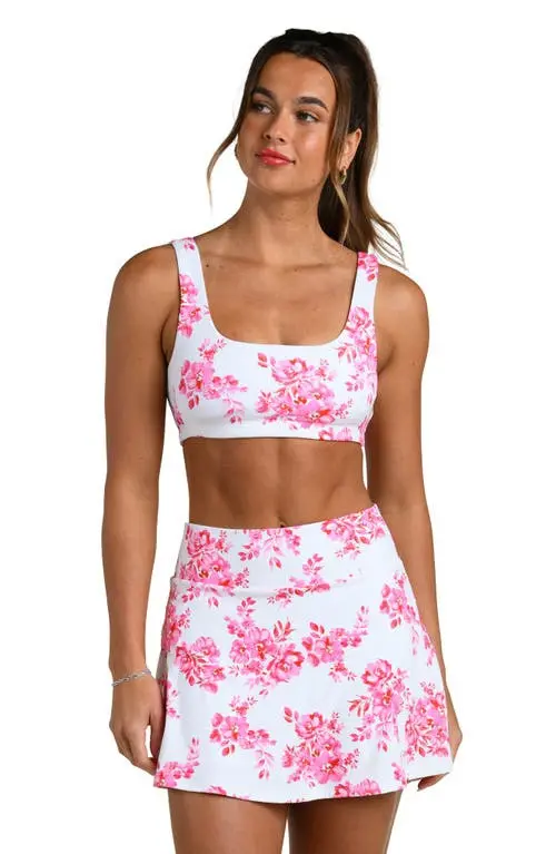 La Blanca Floral Active Skort - White