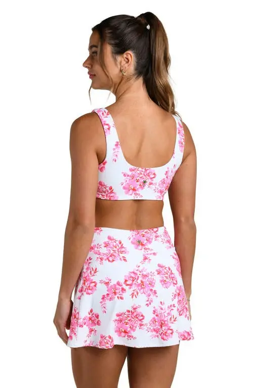 La Blanca Floral Active Skort - White