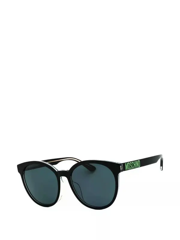 Moschino Full Rim Round Sunglasses