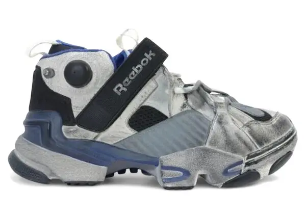 REEBOK Genetically Modified Pump Vetements Dirty Effect - Chalk/classic White/black