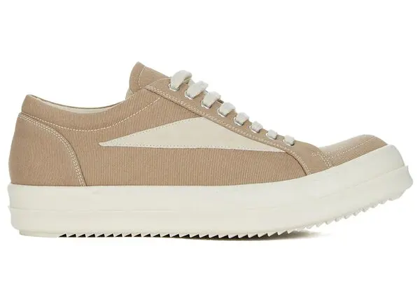 Rick Owens Temple Vintage Low Sneaks - Flesh/milk
