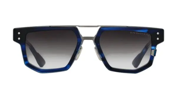 Dita Machnine Dts478a03 Sunglasses - Blue Swirl