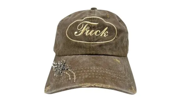 Alchemist Embroidered Baseball Cap - Faded Tan