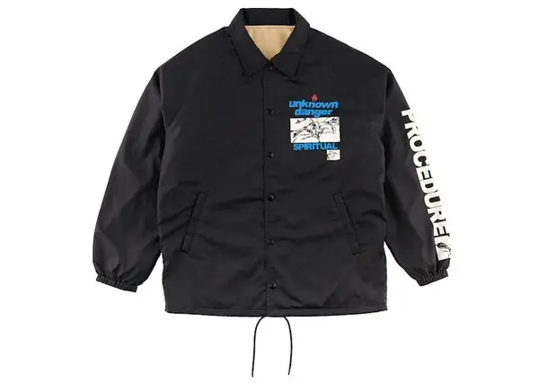 SAINT MXXXXXX Coach Jacket - Black