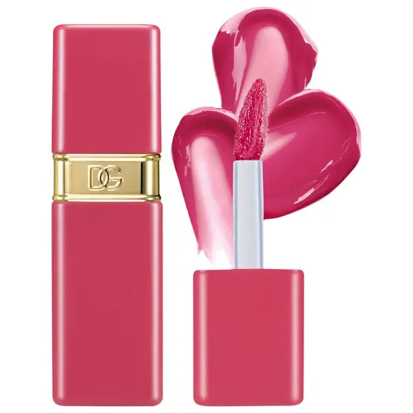Dolce & Gabbana Rose Dew Lip Bite 24h Hydrating Glossy Lip Tint With Hyaluronic Acid - 02 Dainty Mauve