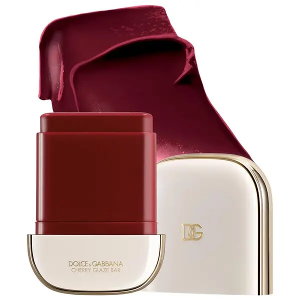 Dolce & Gabbana Cherry Glaze Bar 24h Lasting Glow & Waterproof Cream Blush Stick With Vegan Collagen - 05 Whymsical Berry