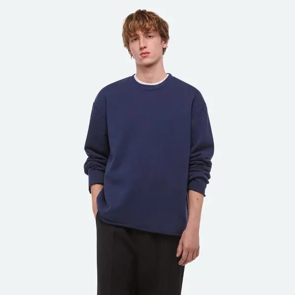 Helmut Lang Raw Hem Crewneck