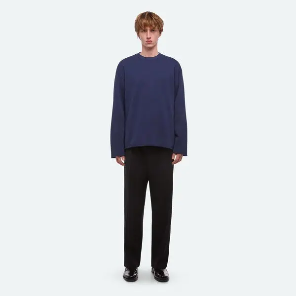 Helmut Lang Raw Hem Crewneck