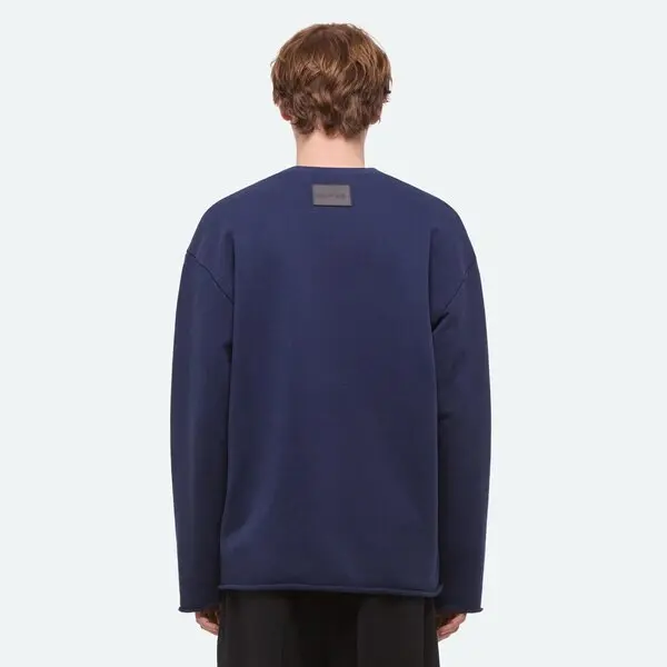 Helmut Lang Raw Hem Crewneck