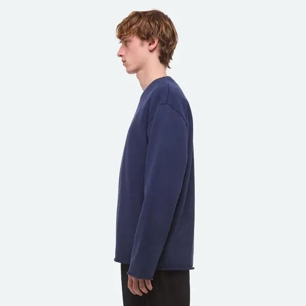 Helmut Lang Raw Hem Crewneck