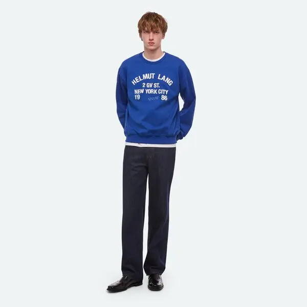 Helmut Lang Varsity Crew - Royal Blue