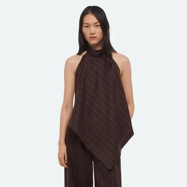 Helmut Lang Halter Scarf Top