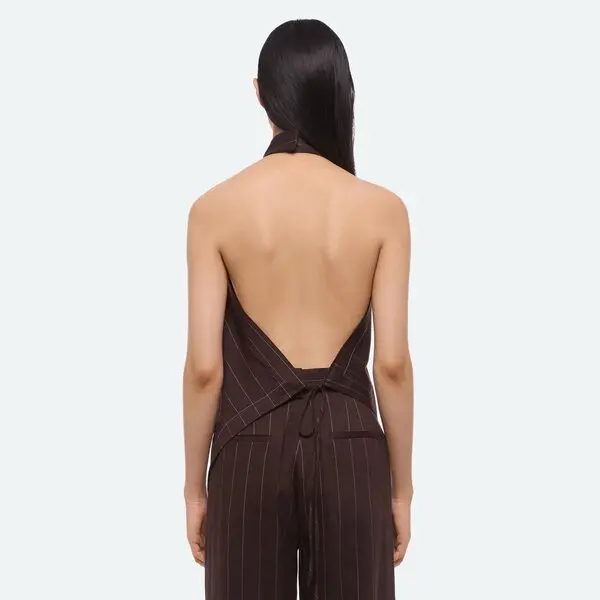 Helmut Lang Halter Scarf Top