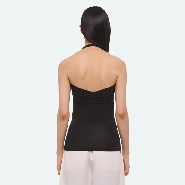 Helmut Lang Twisted Dancer Top - Black