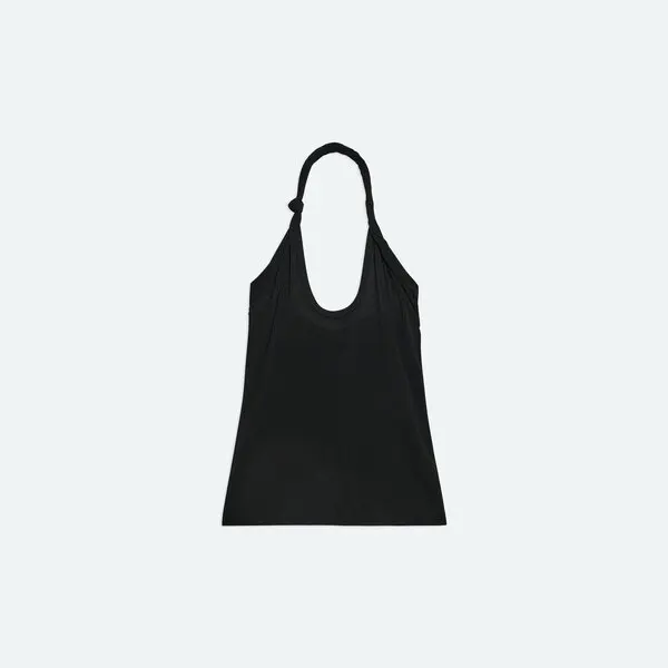 Helmut Lang Twisted Dancer Top - Black