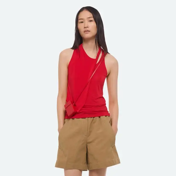 Helmut Lang Twisted Halter Tank - Adrenaline Rush